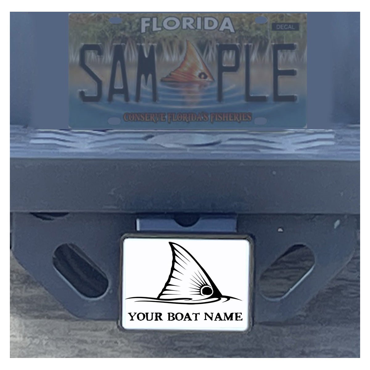 Custom Trailer Hitch Cover Collection – Skiff Life
