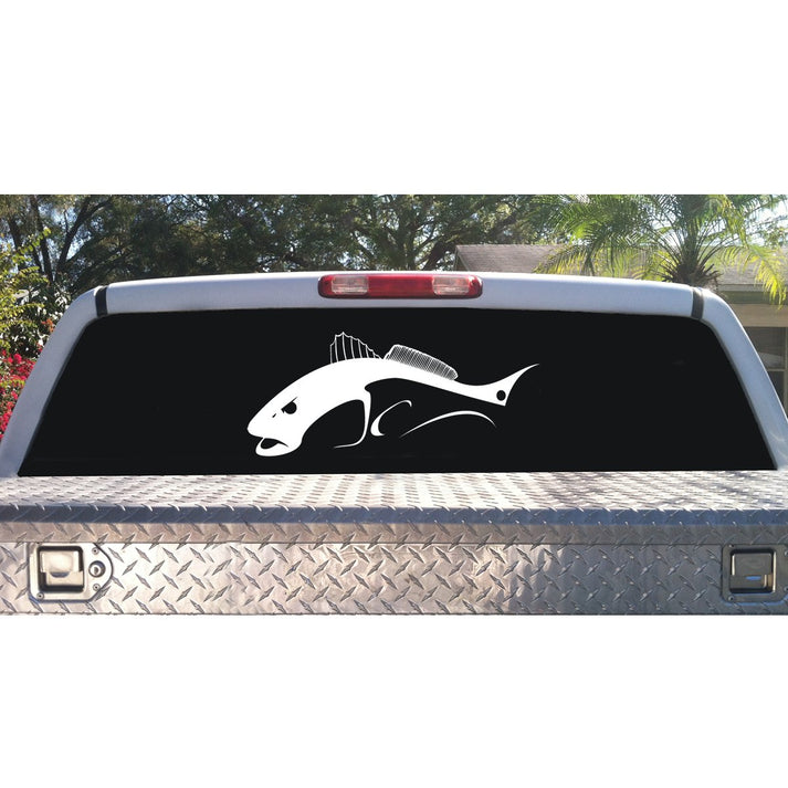 Bull Redfish Red Drum Fish Decals – Skiff Life