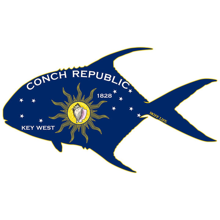 Permit Fish Decals – Skiff Life