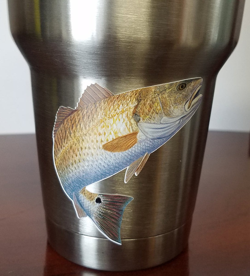 Redfish Decal Redhot Mini – Skiff Life