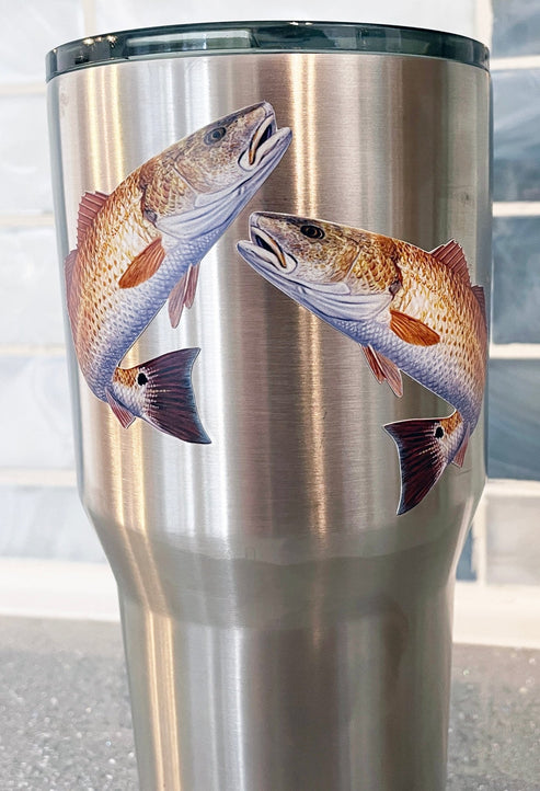 Redfish Decal Redhot Mini – Skiff Life