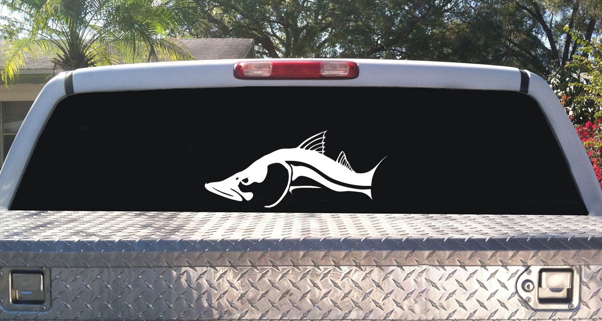 UV Protected Vinyl Snook Decal, Laser Cut, Made in U.S.A. – Skiff Life
