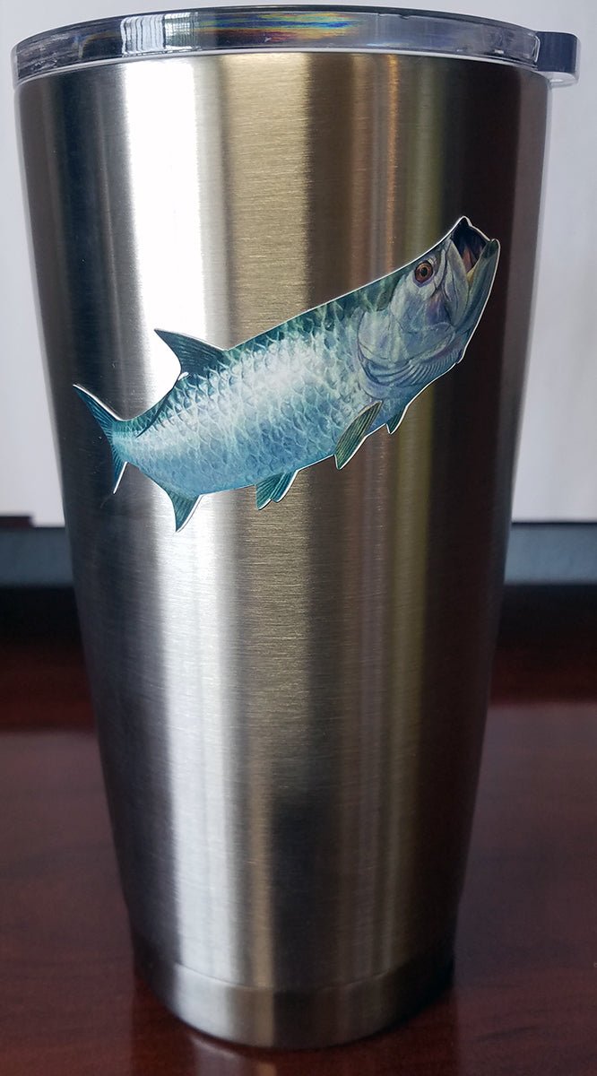 Tarpon Decals Fishing Stickers Lifelike Mini – Skiff Life