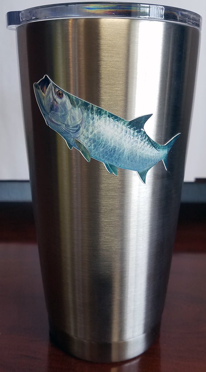 Tarpon Decals Fishing Stickers Lifelike Mini – Skiff Life