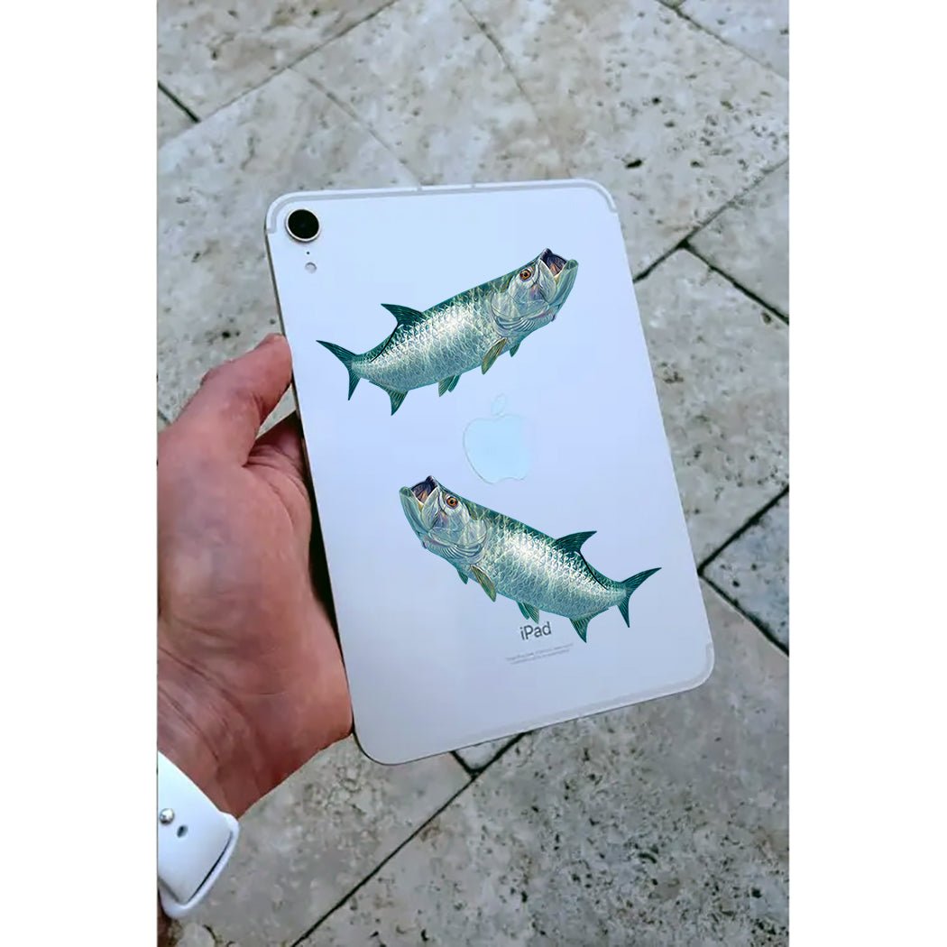 Tarpon Decals Fishing Stickers Lifelike Mini – Skiff Life