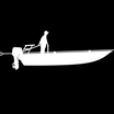 Tiller Skiff Grab Bar Decal 10X4 UV Protected Outdoor Vinyl Sticker ...